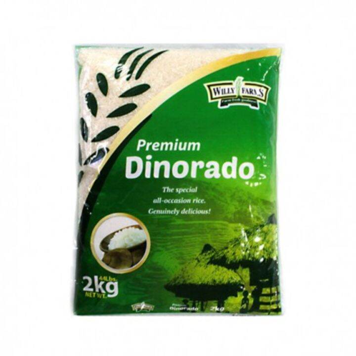 Willy Farms Dinorado Rice 2kg | Lazada PH