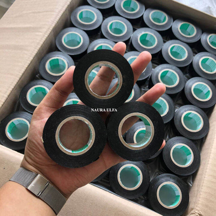 LAKBAN / ISOLASI LISTRIK HITAM TAHAN PANAS | Lazada Indonesia