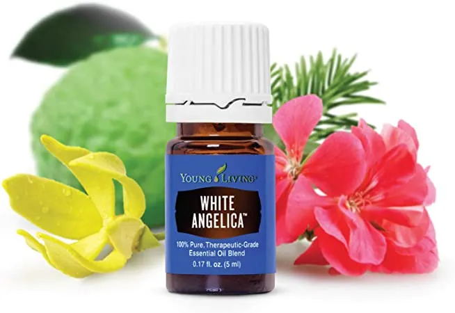 Young Living White Angelica Essential Oil 100% Authentic young living essential flagship store ...