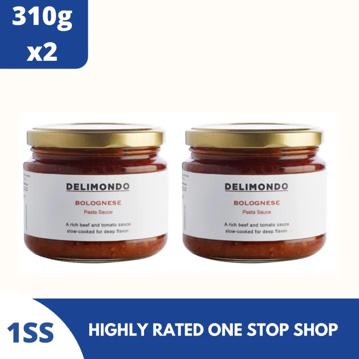 Delimondo Bolognese Pasta Sauce 310g x 2 | Lazada PH