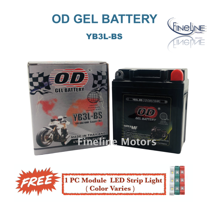 Original Heavy Duty OD Gel Battery for Smash , Raider , Dash , NSR ...