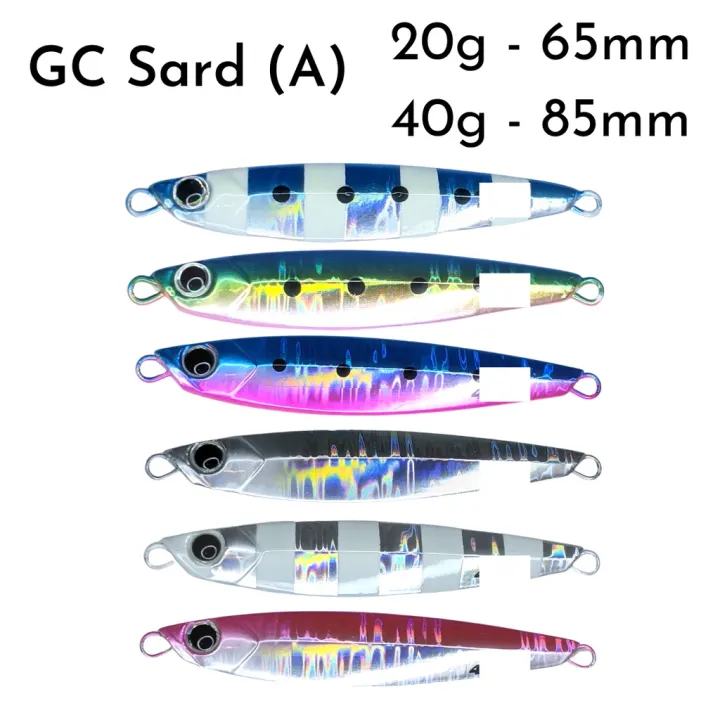 GoodCatch GC Sard (A) Metal Jig Lure 20g 40g | Lazada PH