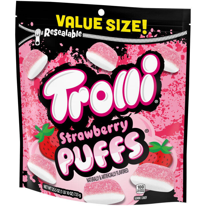 Trolli Strawberry Puffs | Lazada PH
