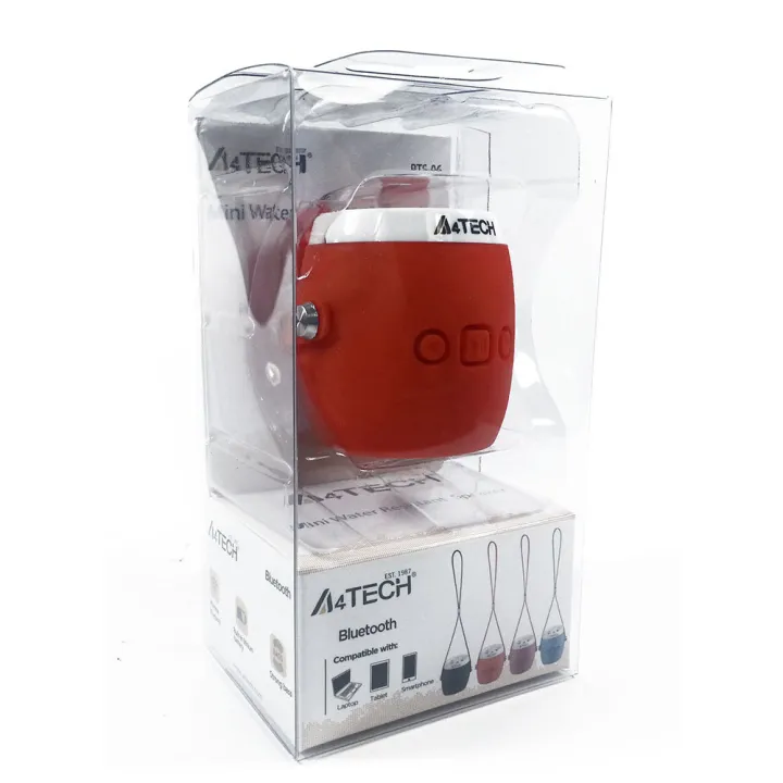 A4tech BTS-06 Mini Barrel Bluetooth Speaker Red | Lazada PH