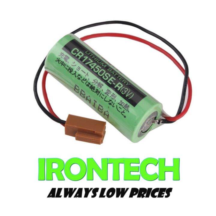 Sanyo CR17450SE-R 3V CR17450 PLC Industrial Lithium Battery | Lazada