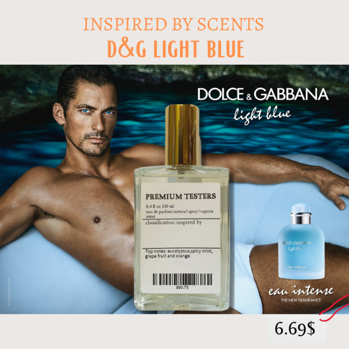 Light Blue Perfume For Men EDP 100ml | Lazada PH