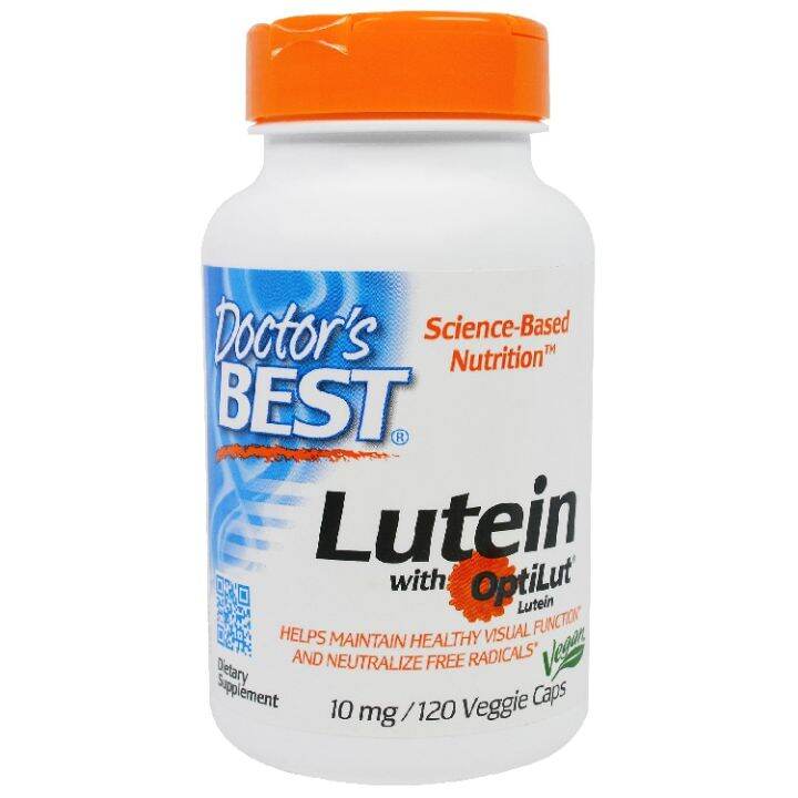 Doctor's best lutein vegetarian capsule 120 Capsules | Lazada PH