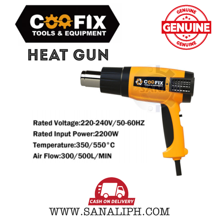 COOFIX Heat Gun (CF-HG004) 2200W | Lazada PH