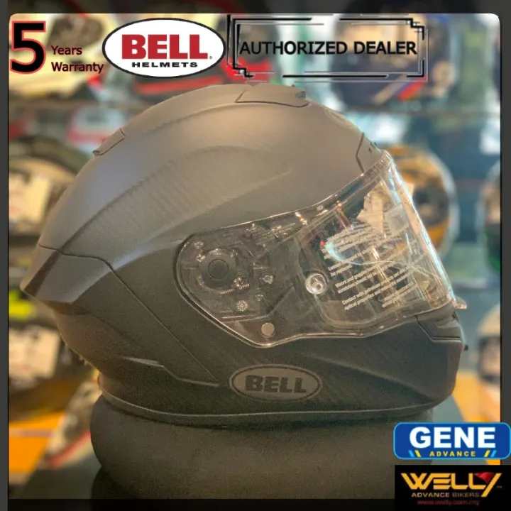 BELL Race Star Solid Matte Black Full Face Helmet 100% Original From ...