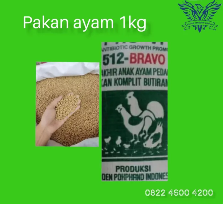 Repack Pakan Ayam 512 Bravo 1kg | Lazada Indonesia
