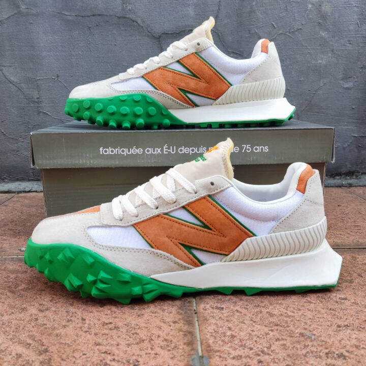 New Balance XC72 White Green Orange Shoes Made In Vietnam | Lazada.co.th