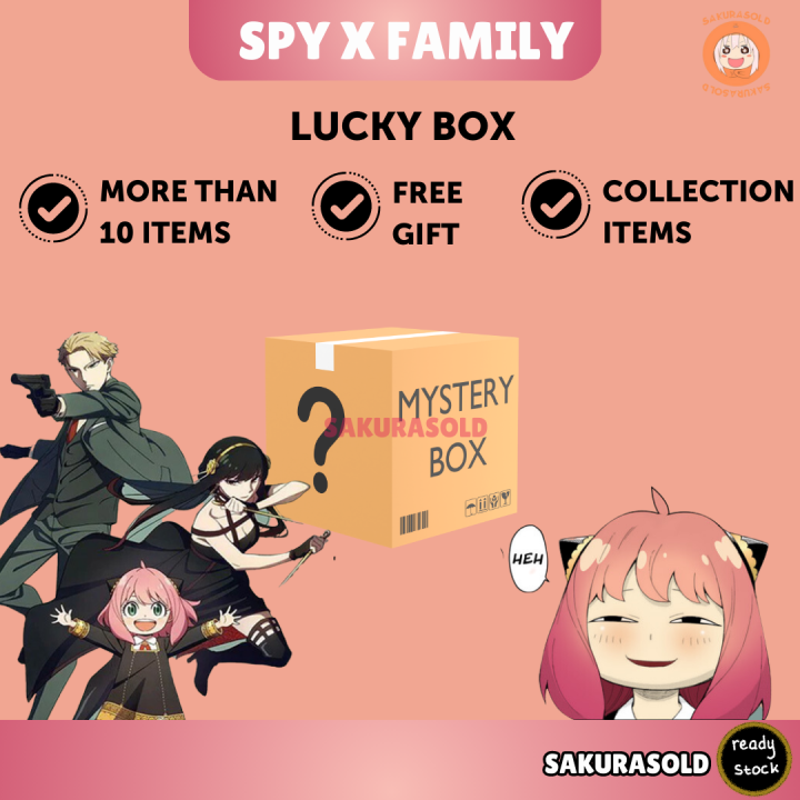 Spy X Family Surprise Box Spy Family Gift Box Spy Box Anya Loid Yor ...