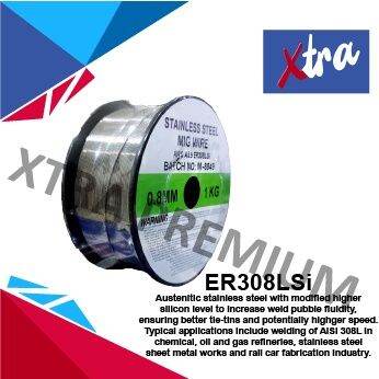 Stainless Steel MIG Wire ER308LSi 0.8mm (D100 1Kg) #308LSI #MIG #308 ...