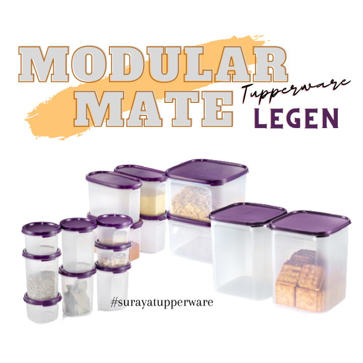 MODULAR MATE by Tupperware - neat, storage, keeper air tight container ...