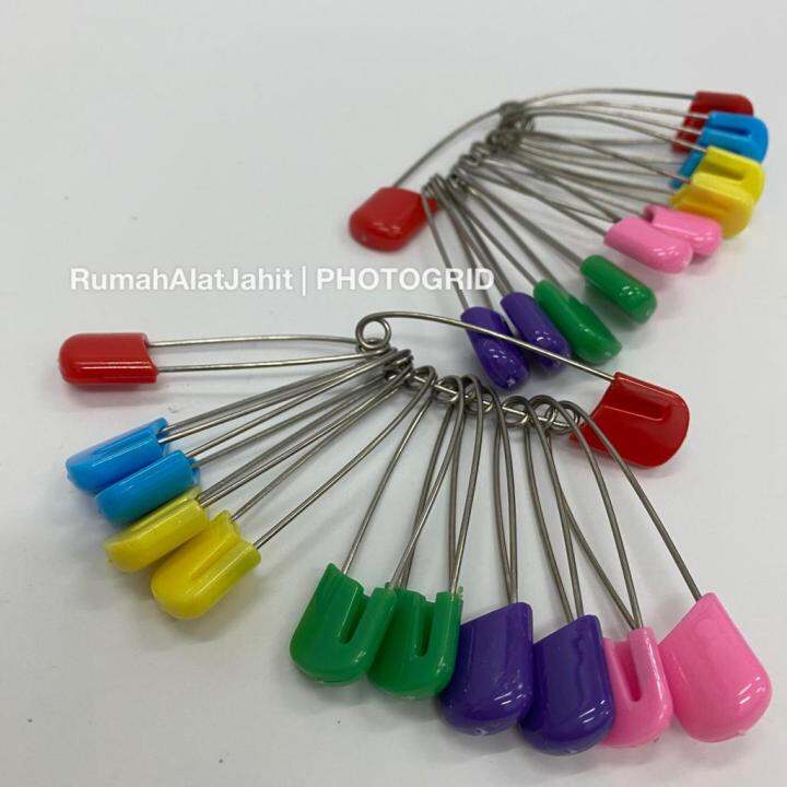 Safety Pins Peniti Bayi Peniti Jumbo 5,5 cm NP 9940 isi 12 pcs | Lazada ...