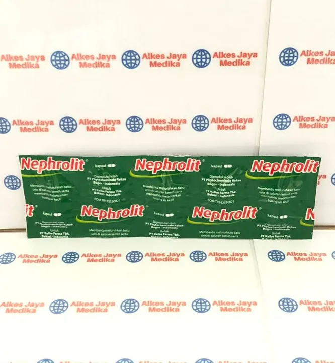Nephrolit Isi 5 Kapsul - Obat Peluruh Batu Urin | Lazada Indonesia