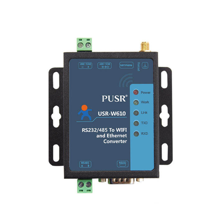 PUSR RS485/ RS232 WiFi Serial Server Converter Serial To Wifi / wifi to ... PUSR RS485/ RS232 WiFi Serial Server Converter Serial To Wifi / wifi to ...