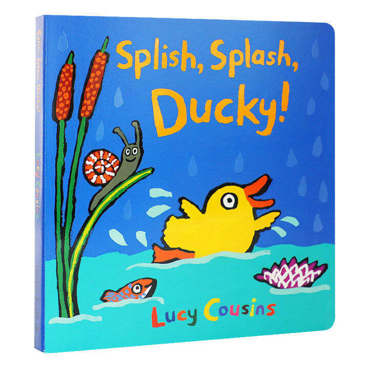 English original picture books splash, splash, Ducky the clattering ...