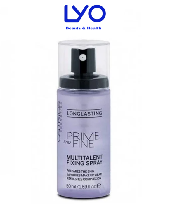 Xịt Khóa Nền Catrice Long Lasting Prime And Fine Multitalent Fixing ...