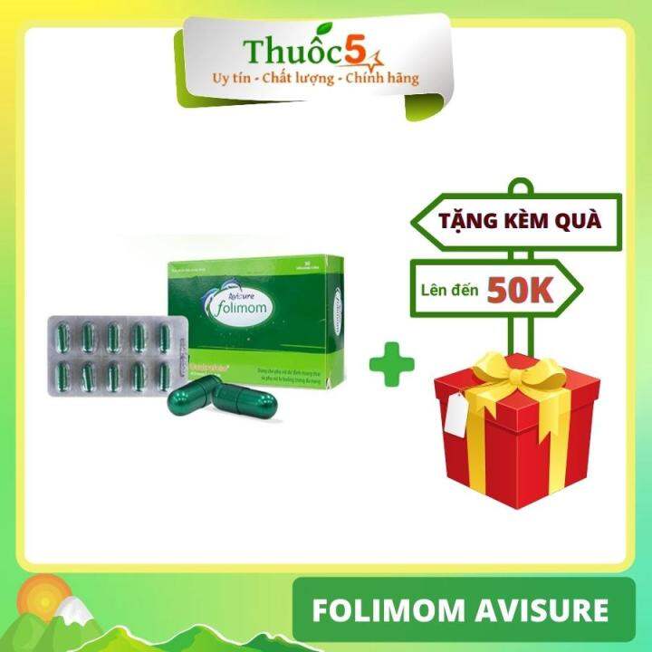 [GIÁ GỐC] Folimom avisure bổ sung dinh dưỡng giúp tăng khả năng thụ ...