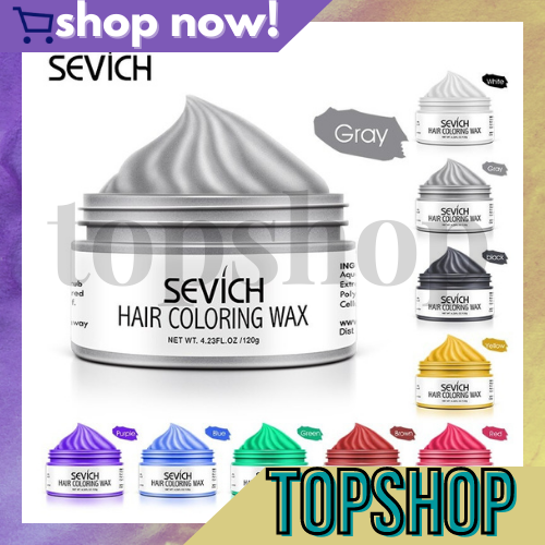 Sevich Professional Temporary Hair Color Wax Instant Washable Hair Dye ...