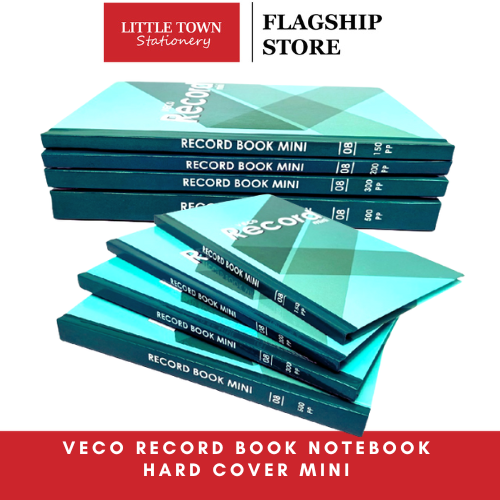 Veco Record Book Notebook Hard Cover Mini | Lazada PH
