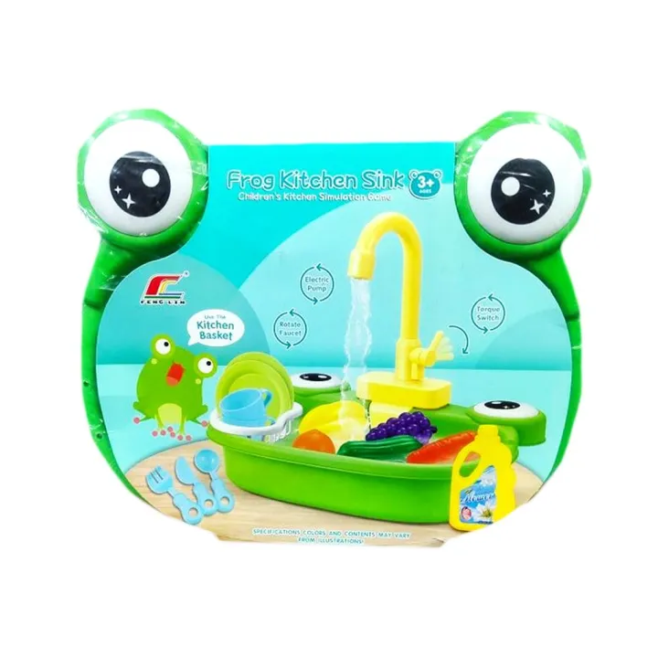 Frog Shape Kitchen Sink Kiddie Toys | Lazada PH