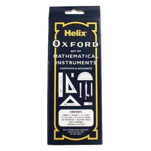 HELIX OXFORD MATHEMATICAL INSTRUMENT SET | Lazada