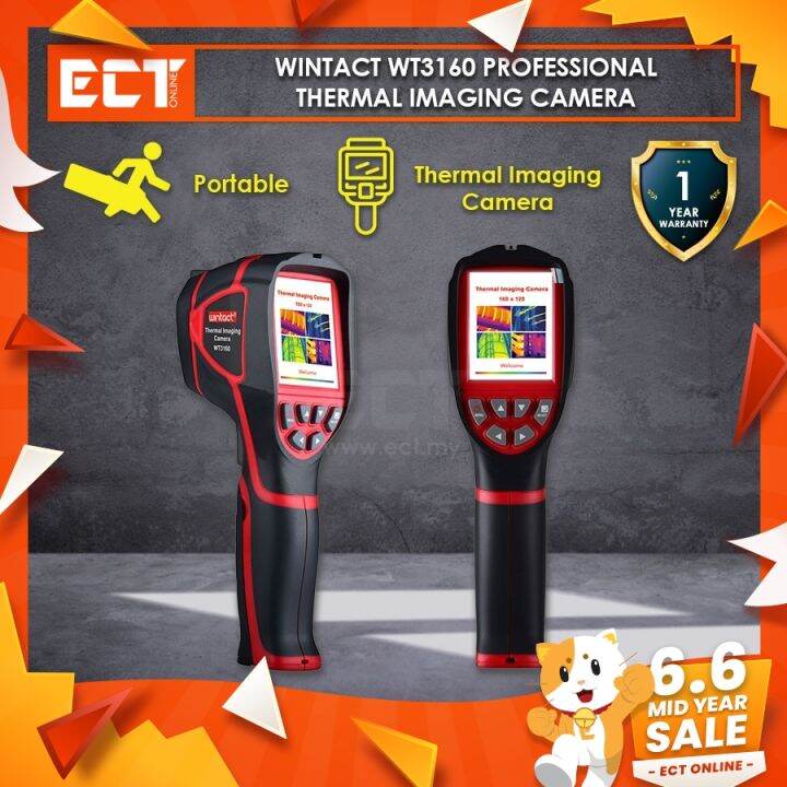 Wintact WT3160 Professional Thermal Imaging Camera for Surface Temperature Measurement and Real ...