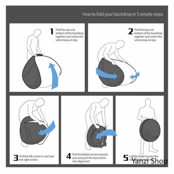 Portable green screen webcam round background gaming chair green ...