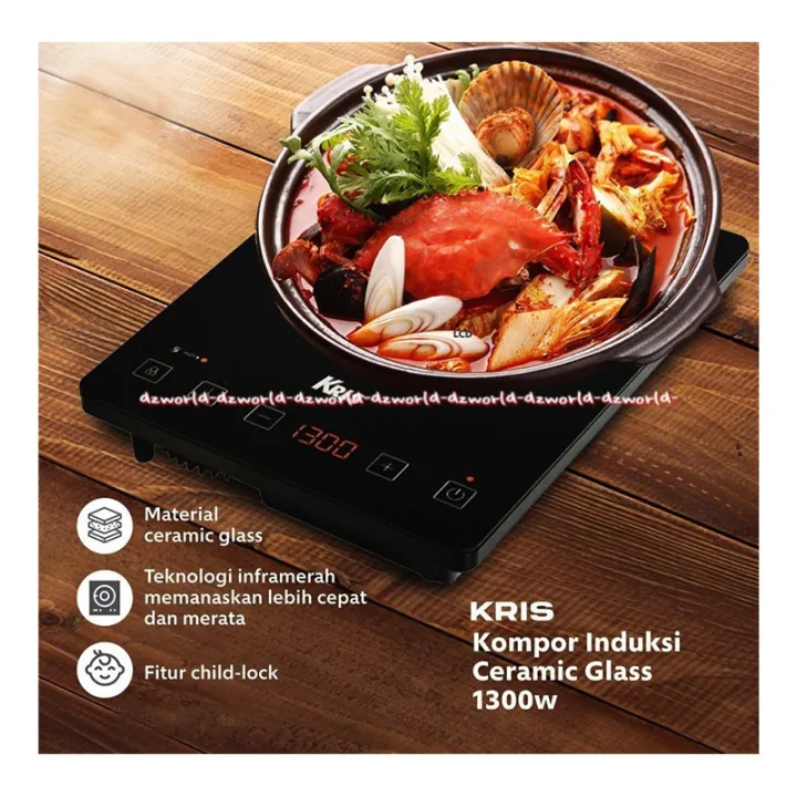 Kris Induction Cooker Kompor Induksi Kompor Listrik Single Cook Cooking ...