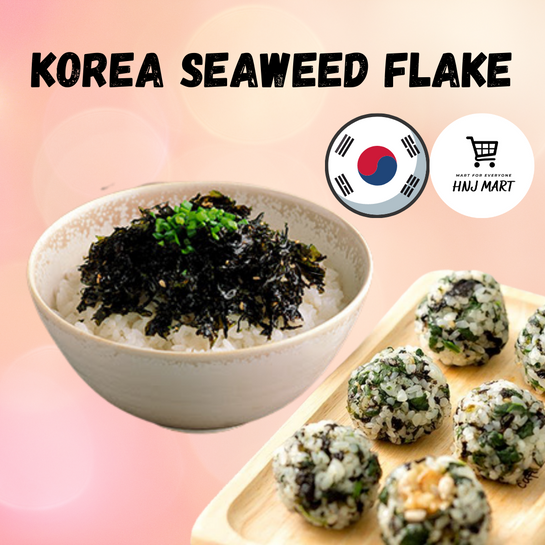 Korea Seaweed Flake for Rice Topping Rice Ball Gimjaban Flake Seasoned ...