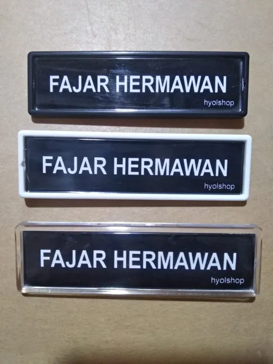 PAPAN NAMA DADA INSERT PAPER/ PAPAN NAMA /NAME TAG INSERT PAPER 8X2CM ...