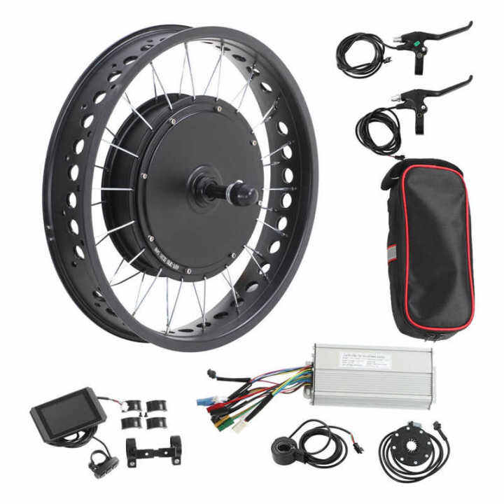 20In Rear Wheel Conversion Kit 48V 1500W 72V 3000W Rear Drive Hub Motor ...