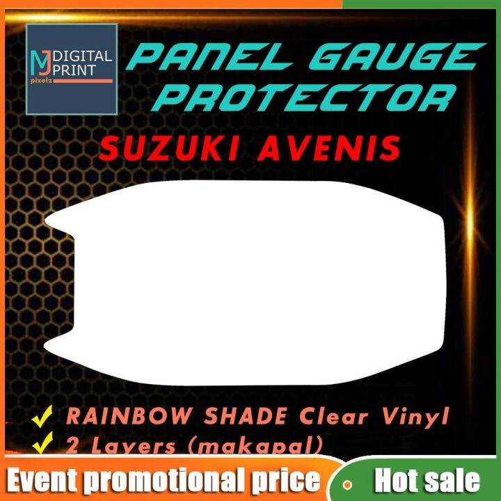 【Promotional price】 CLEAR Sticker Film Panel Gauge protector for Suzuki ...