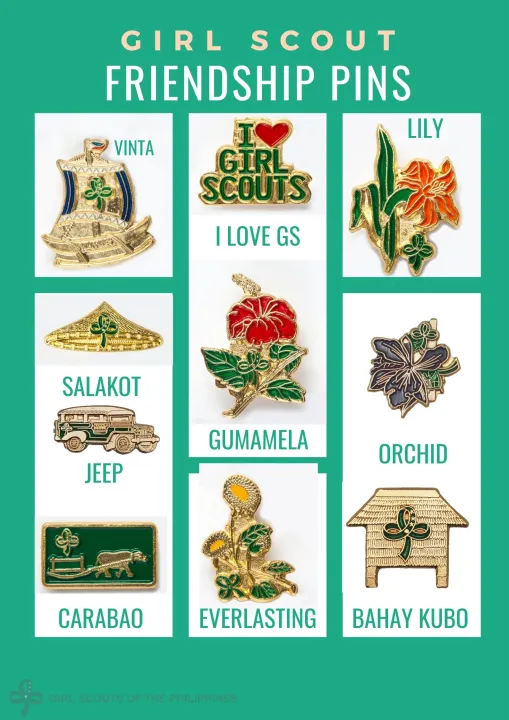 Girl Scout Friendship Pins | Lazada PH