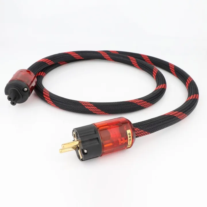 New HI-End Pure copper US Power Cord Cable Audiophile Power Cord ...