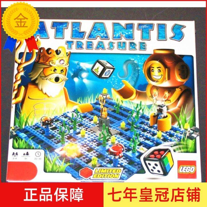 New Lego LEGO 3851 board game Atlantis Treasure Atlantis Treasure ...