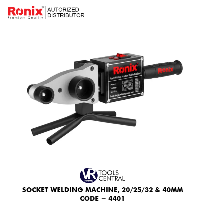 Ronix By VR Prime - Socket Welding Machine, 20/25/32 & 40mm (code: RH ...