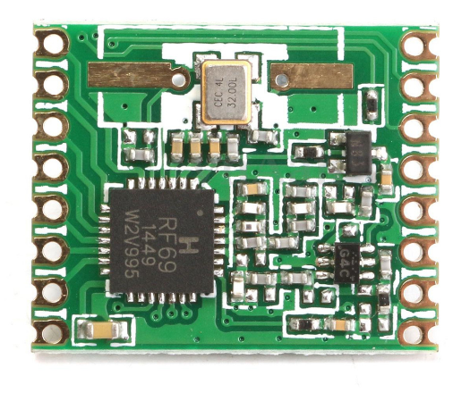 HopeRF โมดูลเครื่องรับส่งสัญญาณ RFM69 RFM69HW FSK,ของแท้พร้อม433MHZ ...