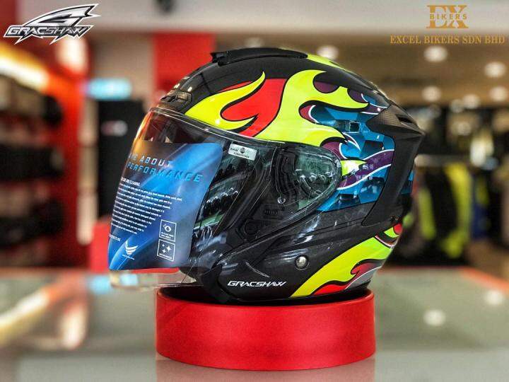 GRACSHAW G838 GAIZER PYRO GREY BLUE | Lazada