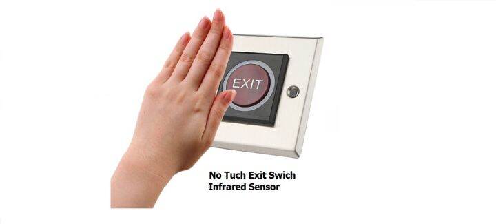 Exit Switch No Touch - เป็นสวิตช์ที่ใช้สำหรับกดเพื่อเปิดประตู No Touch ...