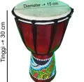 Jimbe Kendang Alat Musik Reggae / Jimbe Ukuran 30-25-20 CM / Gendang ...