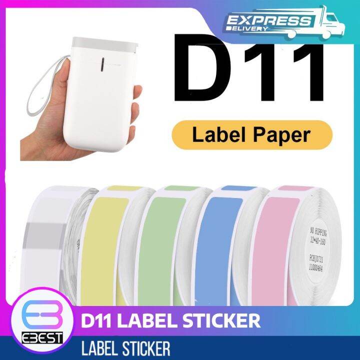 Label Maker Sticker for D11 Portable Handheld Thermal Label Printer ...