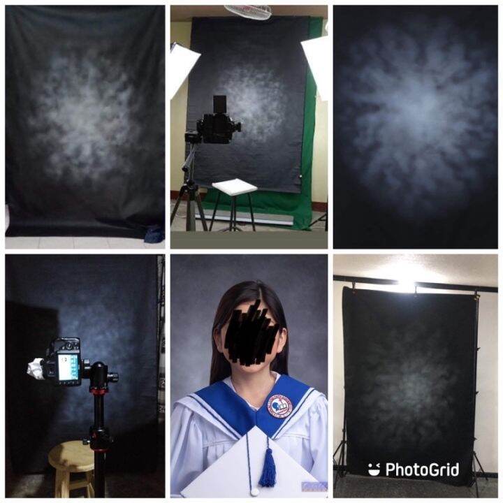 gray graduation backdrop/studio backdrop | Lazada PH