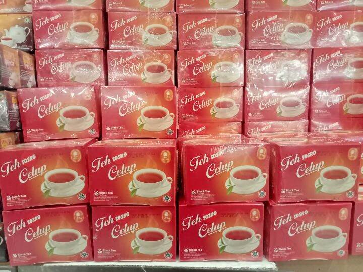 Teh Celup Sosro Black Tea / Teh Celup Sosro / SOSRO Black Tea | Lazada ...