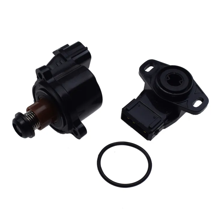 New Throttle Positon Sensor & Idle Air Control Valve MD628119,MD628077 ...