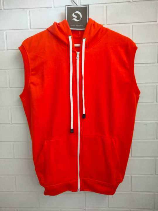 Jaket rompi pria keren rompi polos katun fleece tebal - Berkahku shop ...