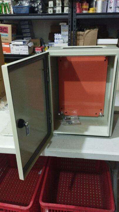 Nema 4 Metal Enclosure Panelbox / Panelboard Beige H400xW300xD200 ...