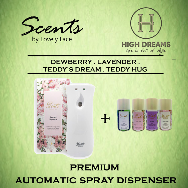 ORIGINAL!! Lovely Lace Scents Automatic Spray Dispenser Air Freshener ...